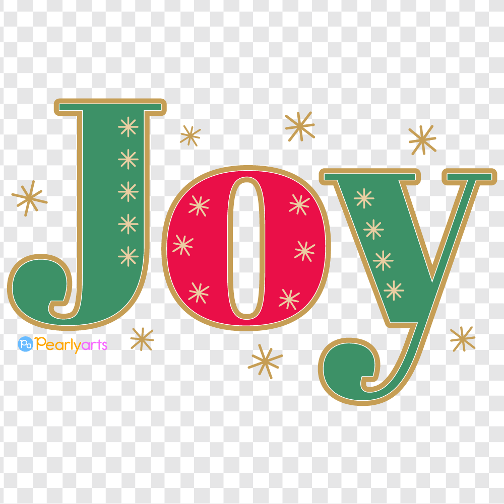 FREE Christmas Joy Clipart | Pearly Arts
