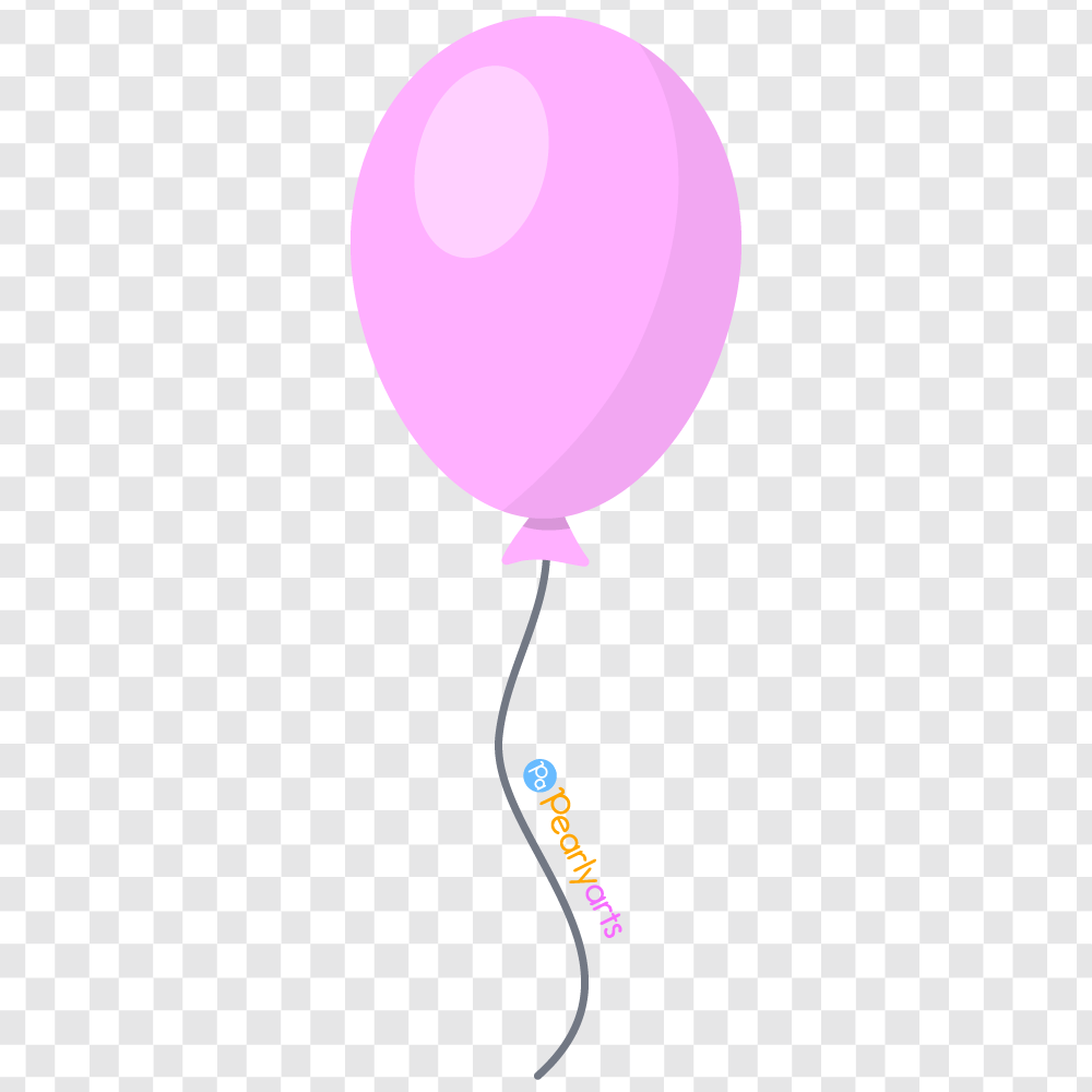 FREE Pink Balloon Clipart (Royalty-free) | Pearly Arts