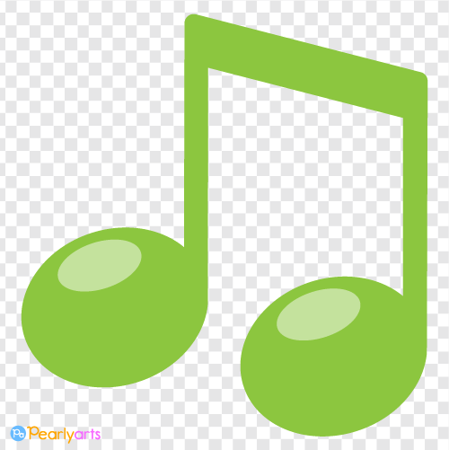 FREE Cute Beam Note Clipart (PNG file) | Pearly Arts